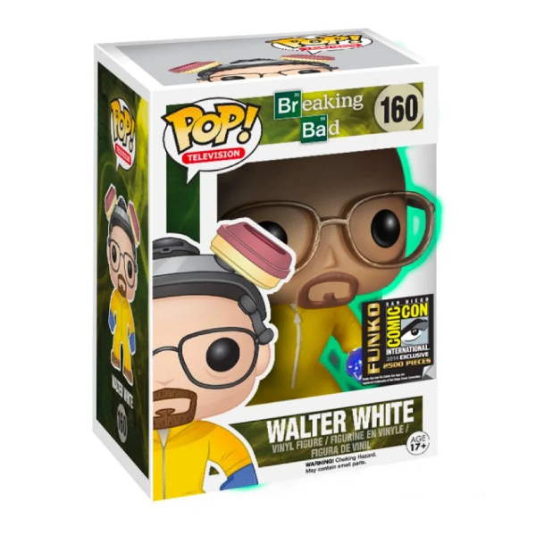 Funko Pop! Television Breaking Bad Walter White 160 Exclusivo Glow ...