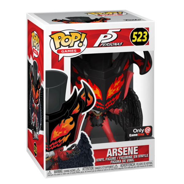 Funko Pop! Games Persona 5 Arsene 523 Exclusivo Original Colecionavel ...