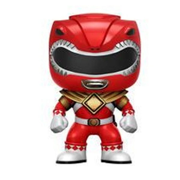 Funko Pop! Power Rangers Dragon Shield Red Ranger 528 Original - Moça ...