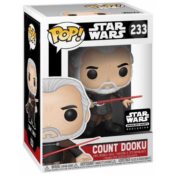 Funko Pop! Star Wars Count Dooku 233 Exclusivo Original Colecionavel ...