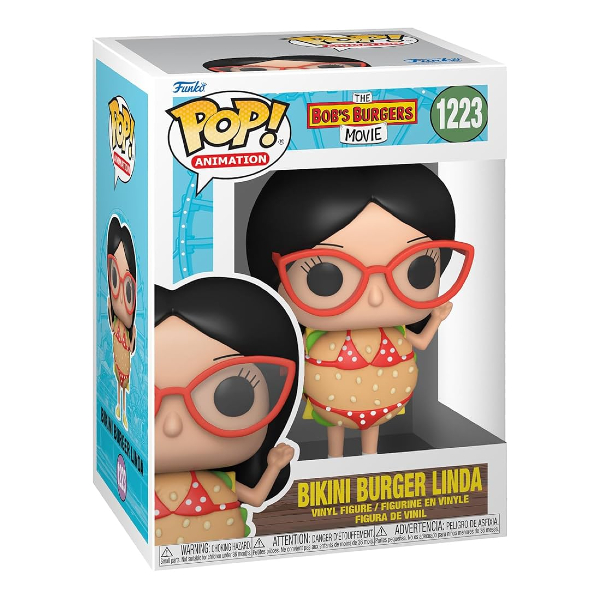 Funko Pop! The Bob's Burgers Bikini Burger Linda 1223 Original - Moça ...