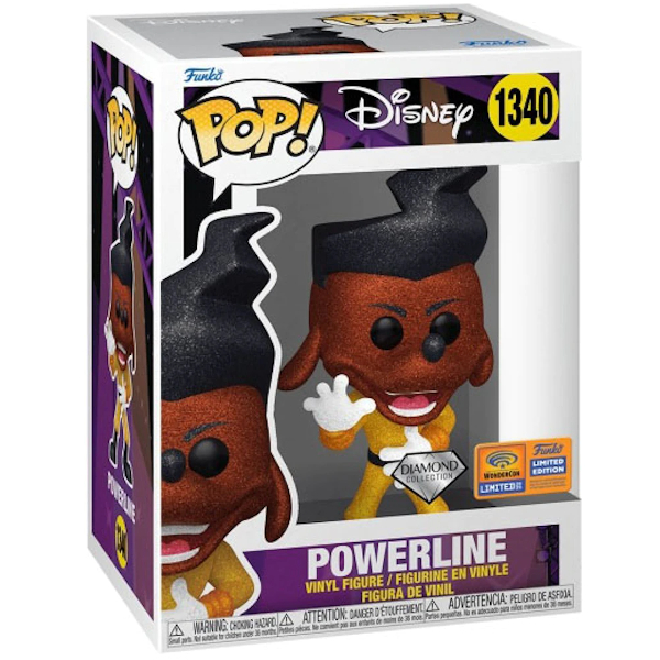 Funko Pop! Disney Powerline 1340 Exclusivo Diamond Original - Moça do ...