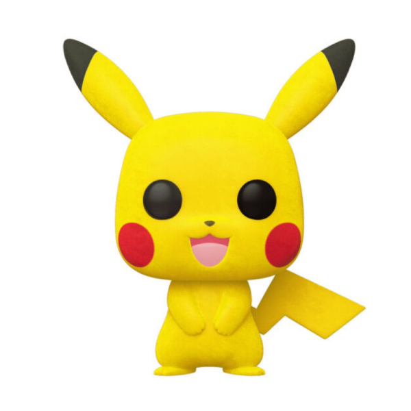 Funko Pop! Games Pokemon Pikachu 353 Exclusivo Flocked Original - Moça ...