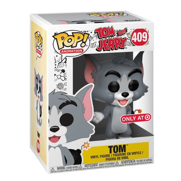 Funko Pop! Animation Tom And Jerry Tom 409 Exclusivo Original - Moça do ...