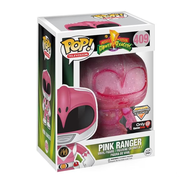 Funko Pop! Television Power Rangers Pink Ranger 407 Exclusivo Diamond ...