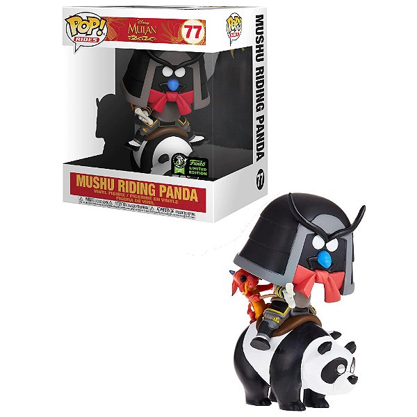 Funko Pop! Rides Disney Mulan Mushu Riding Panda #77 Exclusivo - Moça ...
