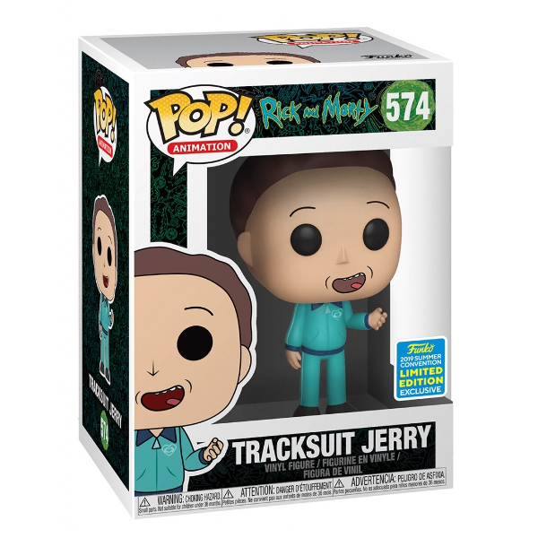 Funko Pop! Animation Rick And Morty Tracksuit Jerry #574 Exclusivo ...