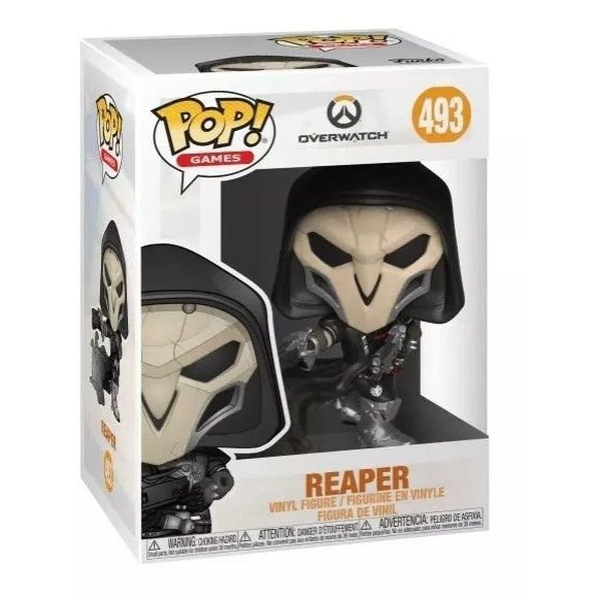 Funko Pop! Games Overwatch Reaper 493 Original Colecionavel - Moça do ...