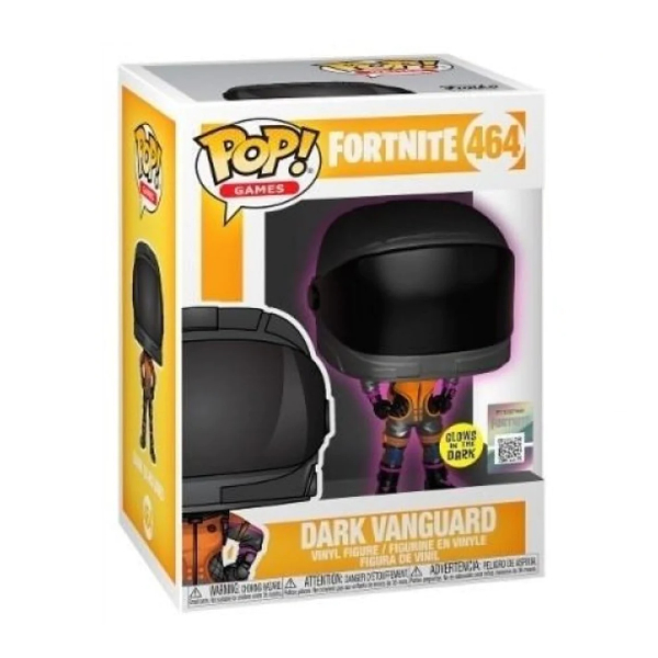 Funko Pop! Games Fortnite Dark Vanguard 464 Exclusivo Glow Original ...