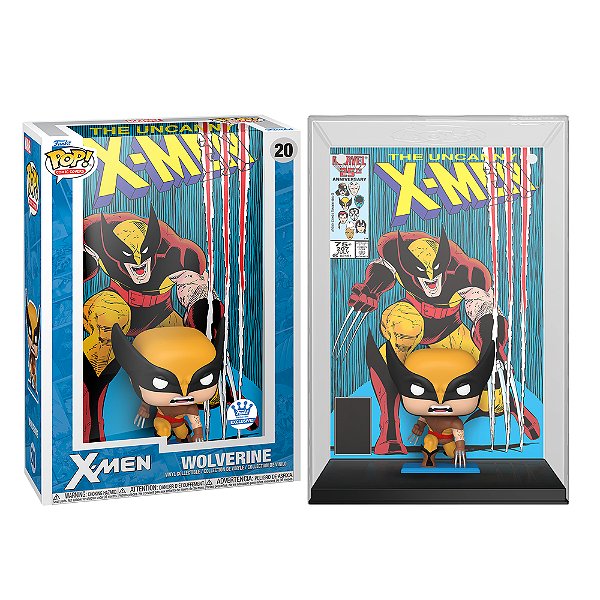 Funko Pop! Album Comic Covers Marvel X-Men Wolverine 20 Exclusivo ...