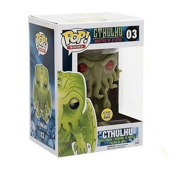 Funko Pop! Books Cthulhu Master Of R'lyeh Cthulhu 03 Exclusivo Glow ...