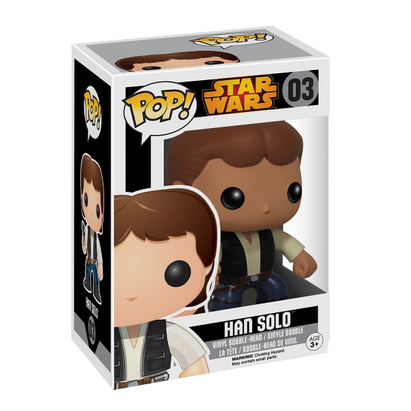 Funko Pop! Star Wars Han Solo 03 Original Colecionavel - Moça do Pop ...