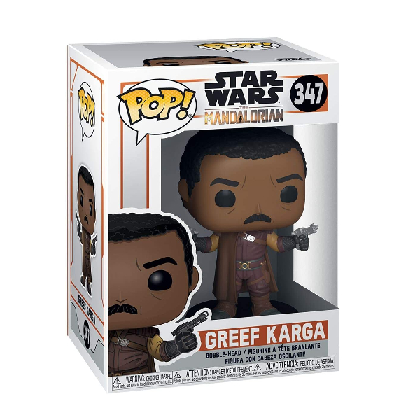Funko Pop! Star Wars Mandalorian Greef Karga 347 Original - Moça do Pop ...