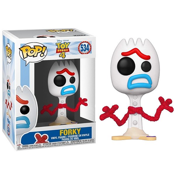 Funko Pop! Disney Filme Toy Story Forky 534 Exclusivo Original - Moça ...