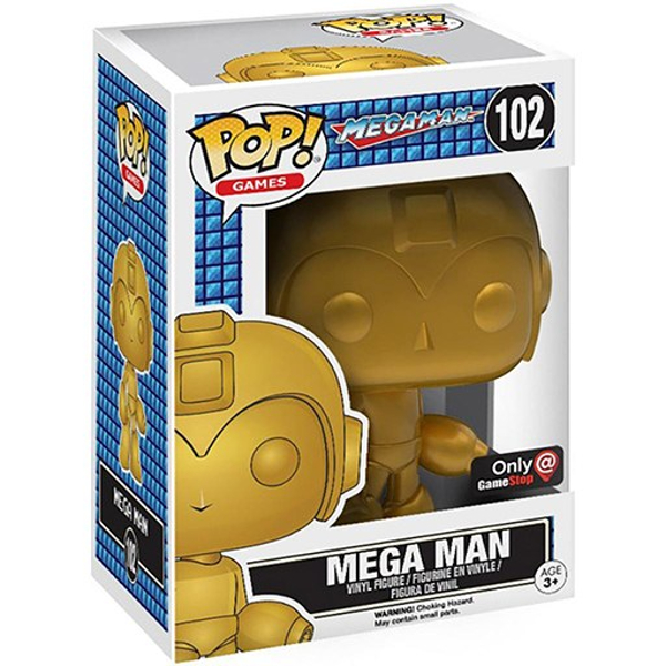 Funko Pop! Games Mega Man 102 Exclusivo Original Colecionavel - Moça do ...