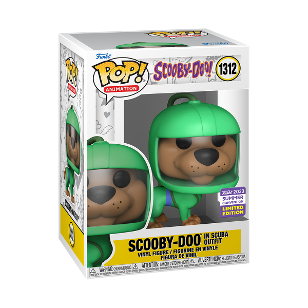 Funko Pop! Animation Scooby Doo in Scuba 1312 Exclusivo Original - Moça ...