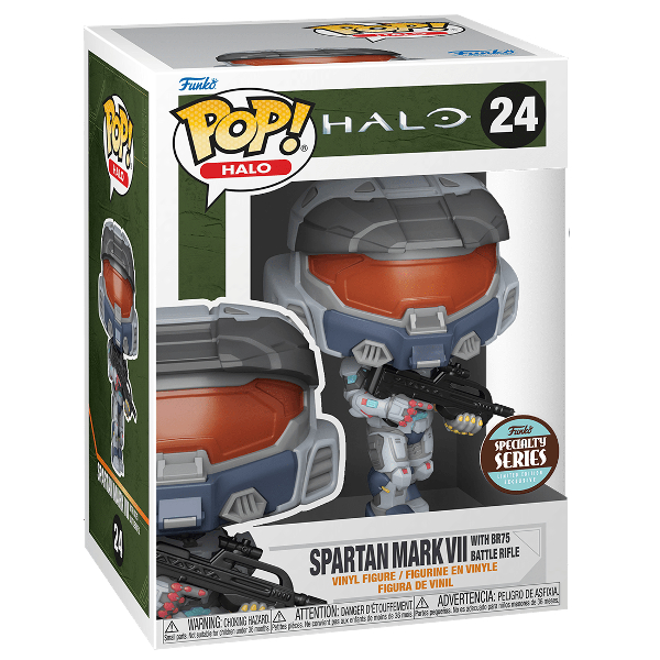 Funko Pop! Halo Spartan Mark VII 24 Exclusivo Original Colecionavel ...