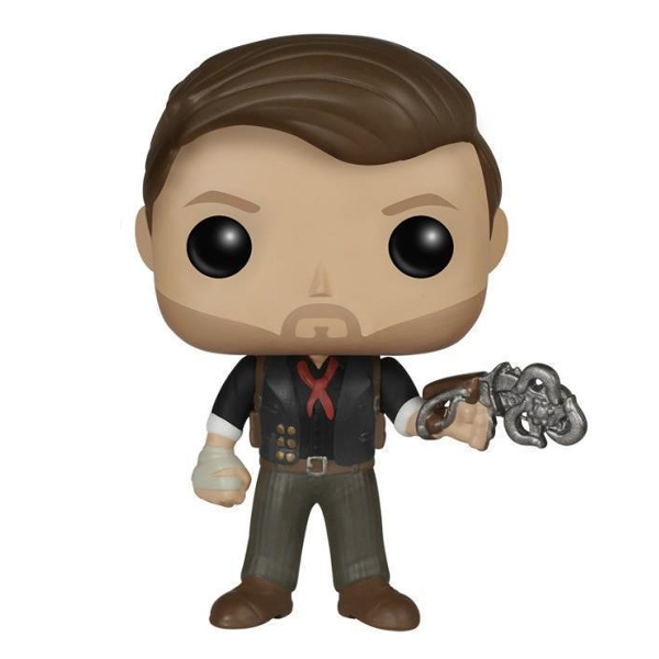 Funko Pop! Games Bioshock Booker DeWitt (Skyhook) 64 Original - Moça do Pop - Funko Pop é aqui!