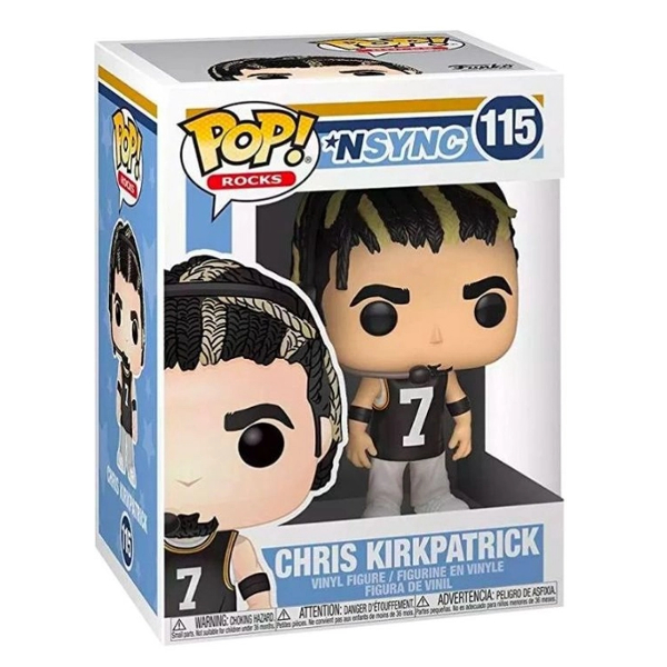 Funko Pop! Rocks Nsync Chris Kirkpatrick 115 Original Colecionavel ...