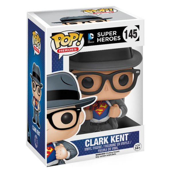 Funko Pop! Heroes Dc Comics Clark Kent 145 Exclusivo Original - Moça do ...