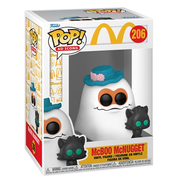 Funko Pop! Ad Icons McDonalds McBoo McNugget 206 Original Colecionavel ...