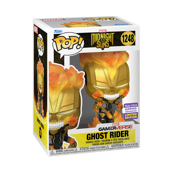 Funko Pop! Marvel Midnight Suns Ghost Rider 1248 Exclusivo Original ...