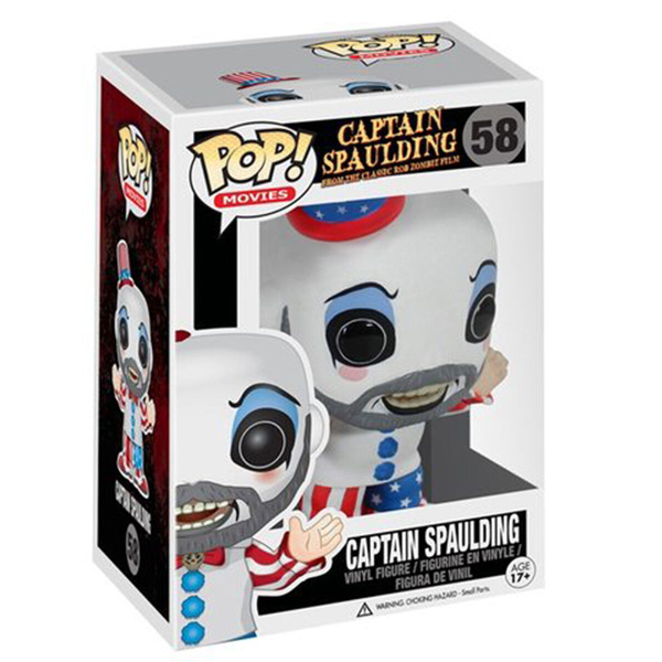 Funko Pop! Filmes Captain Spaulding 58 Original Colecionavel - Moça do ...