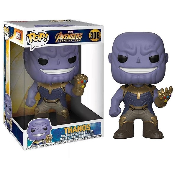 Funko Pop! Filmes Vingadores Avengers Thanos 308 Original - Moça do Pop ...