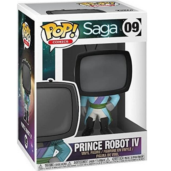 Funko Pop! Comics Saga Prince Robot IV 09 Original Colecionavel - Moça ...