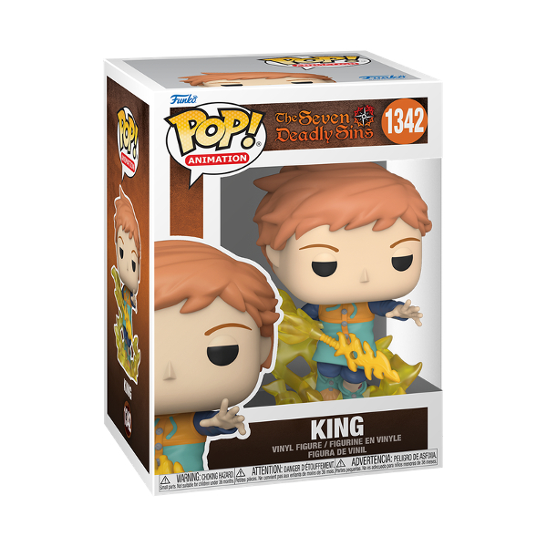Funko Pop! Animation The Seven Deadly Sins King 1342 Original - Moça do ...