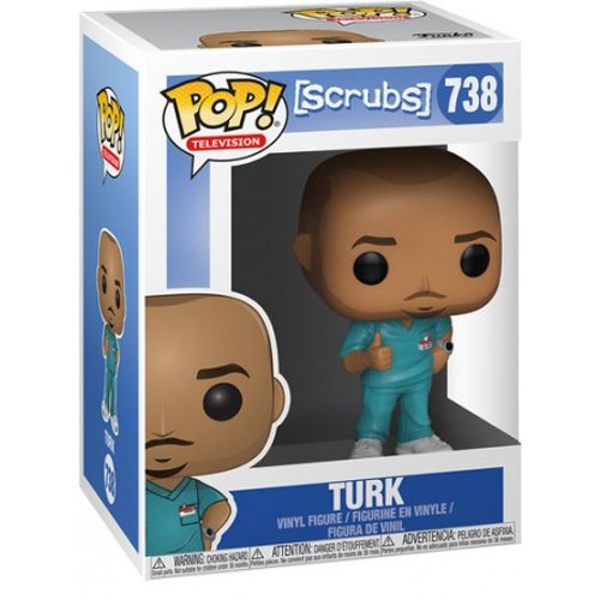 Funko Pop! Television Scrubs Turk 738 Original Colecionavel - Moça do ...