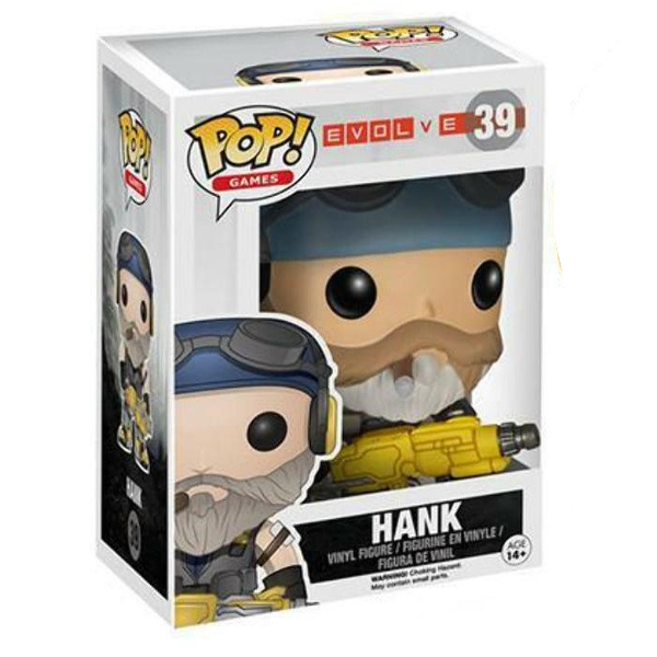 Funko Pop! Games Evolve Hank 39 Original Colecionavel - Moça do Pop ...