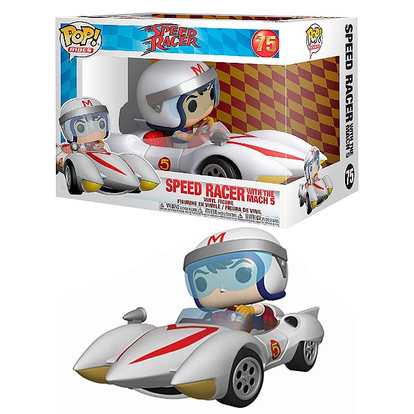 Funko Pop! Rides Animation Speed Racer With The Mach 5 75 Original ...