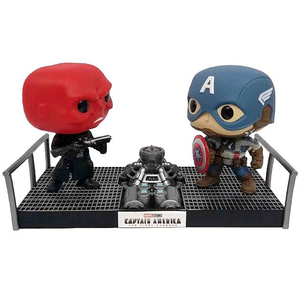 Funko Pop! Movie Moments Red Skull Vs.captain America 389 Original ...