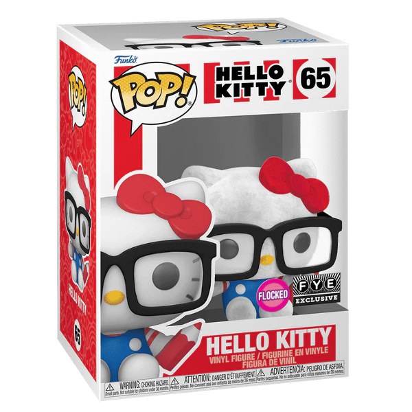 Funko Pop! Sanrio Hello Kitty 65 Exclusivo Flocked Original - Moça do ...