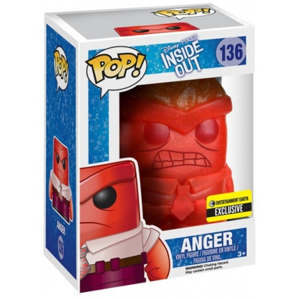 Funko Pop! Filme Disney Divertida Mente Anger 136 Exclusivo Original ...