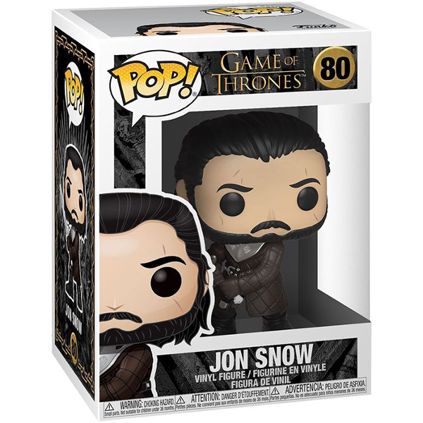 Funko Pop! Game Of Thrones Jon Snow 80 Original Colecionavel - Moça do ...