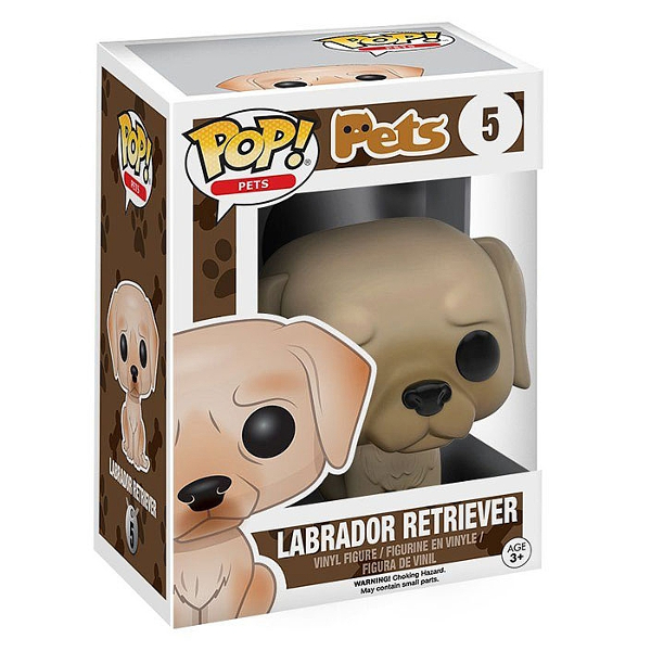 Funko Pop! Pets Labrador Retriever 5 Original Colecionavel - Moça do ...