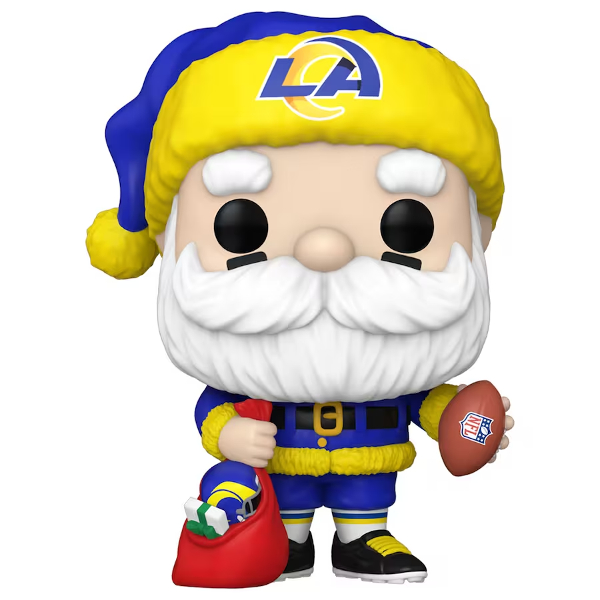 Funko Pop! Football Rams Santa 195 Exclusivo Original Colecionavel ...