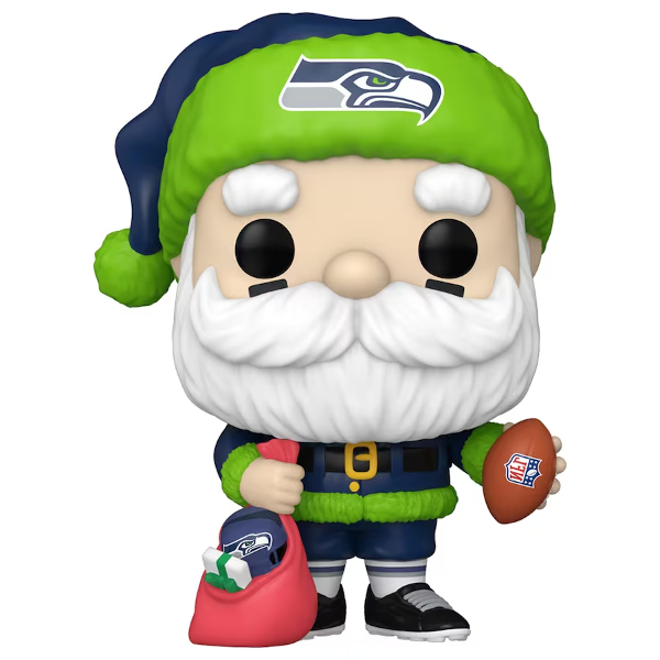 Funko Pop! Football Seahawks Santa 197 Exclusivo Original - Moça do Pop ...