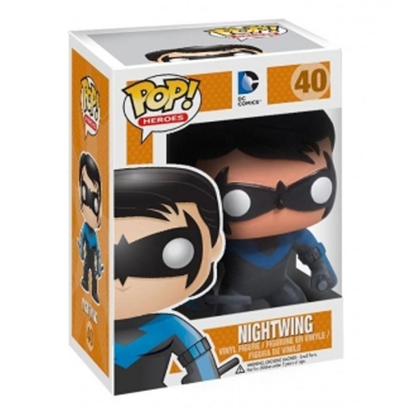 Funko Pop! Heroes Dc Comics Nightwing 40 Original Colecionavel - Moça ...