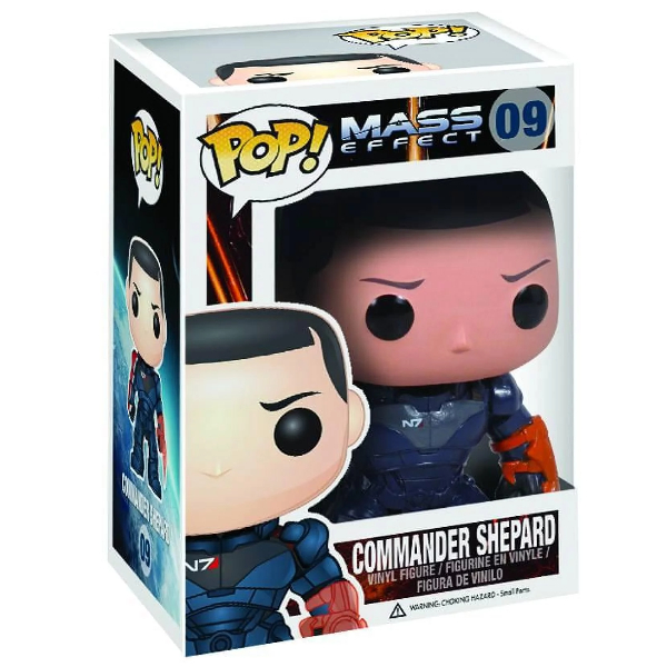 Funko Pop! Mass Effect Commander Shepard 09 Original Colecionavel ...