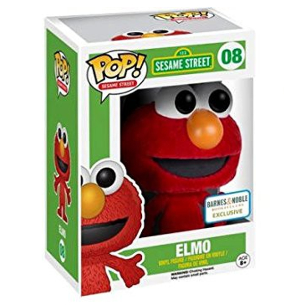 Funko Pop! Sesame Street Elmo 08 Exclusivo Original Colecionavel - Moça ...