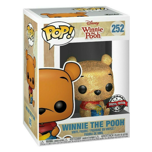 Funko Pop! Winnie The Pooh 252 Exclusivo Diamond Original - Moça do Pop ...