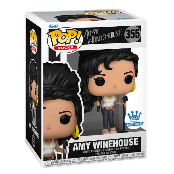 Funko Pop! Rocks Amy Winehouse 355 Exclusivo Original Colecionavel ...