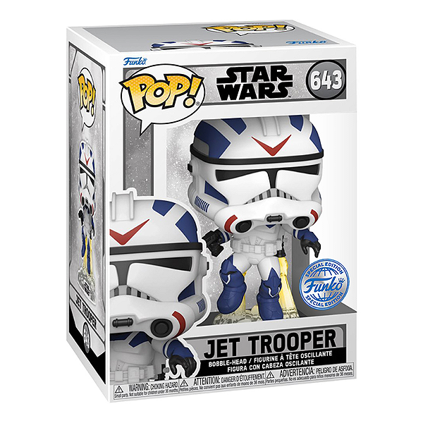Funko Pop! Star Wars Jet Trooper 643 Exclusivo Original Colecionavel ...