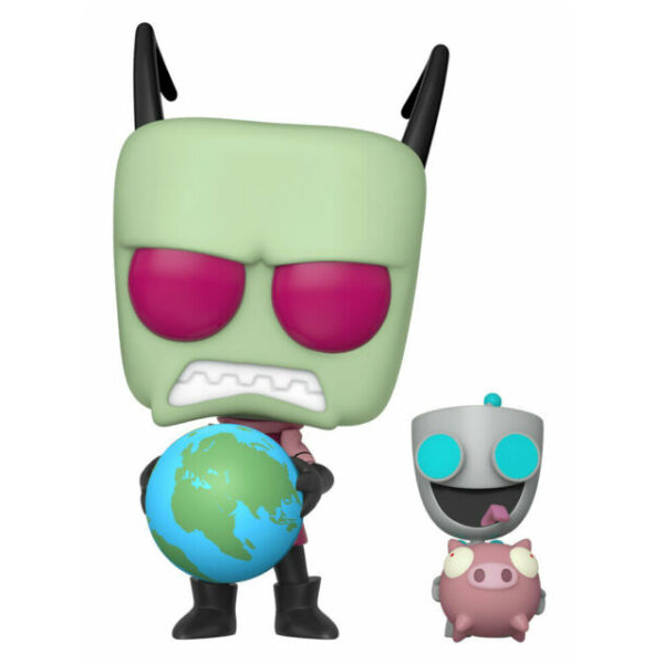Funko Pop! Nickelodeon Invader Zim & Gir 920 Exclusivo Original - Moça ...