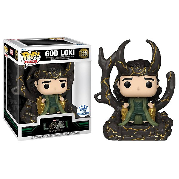 Funko Pop! Marvel Loki God Loki 1326 Exclusivo Original Colecionavel ...