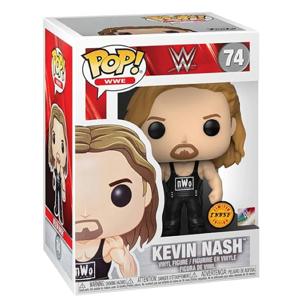 Funko Pop! WWE Kevin Nash 74 Exclusivo Chase Original Colecionavel ...