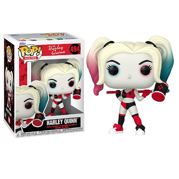 Funko Pop! Heroes Harley Quinn 494 Original Colecionavel - Moça do Pop ... Funko Pop! Heroes Harley Quinn 494 Original Colecionavel - Moça do Pop ...